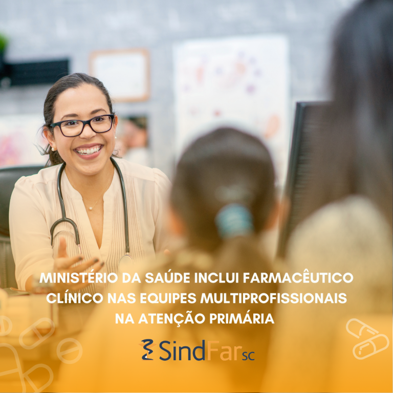 Ministério da Saúde inclui farmacêutico clínico nas equipes ...